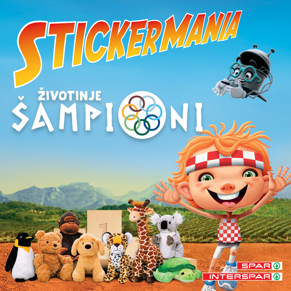 STICKERMANIA U INTERSPAR TRGOVINI - Zagreb West